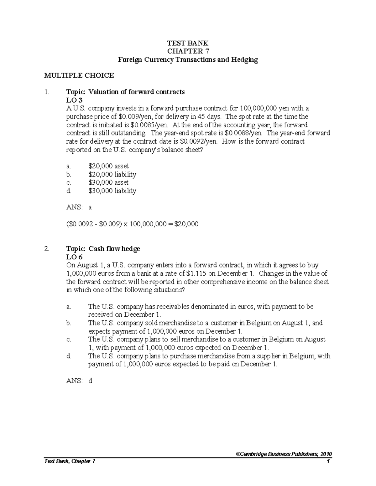 Advanced-accounting-test-bank-chapter-07-susan-hamlen compress - TEST ...