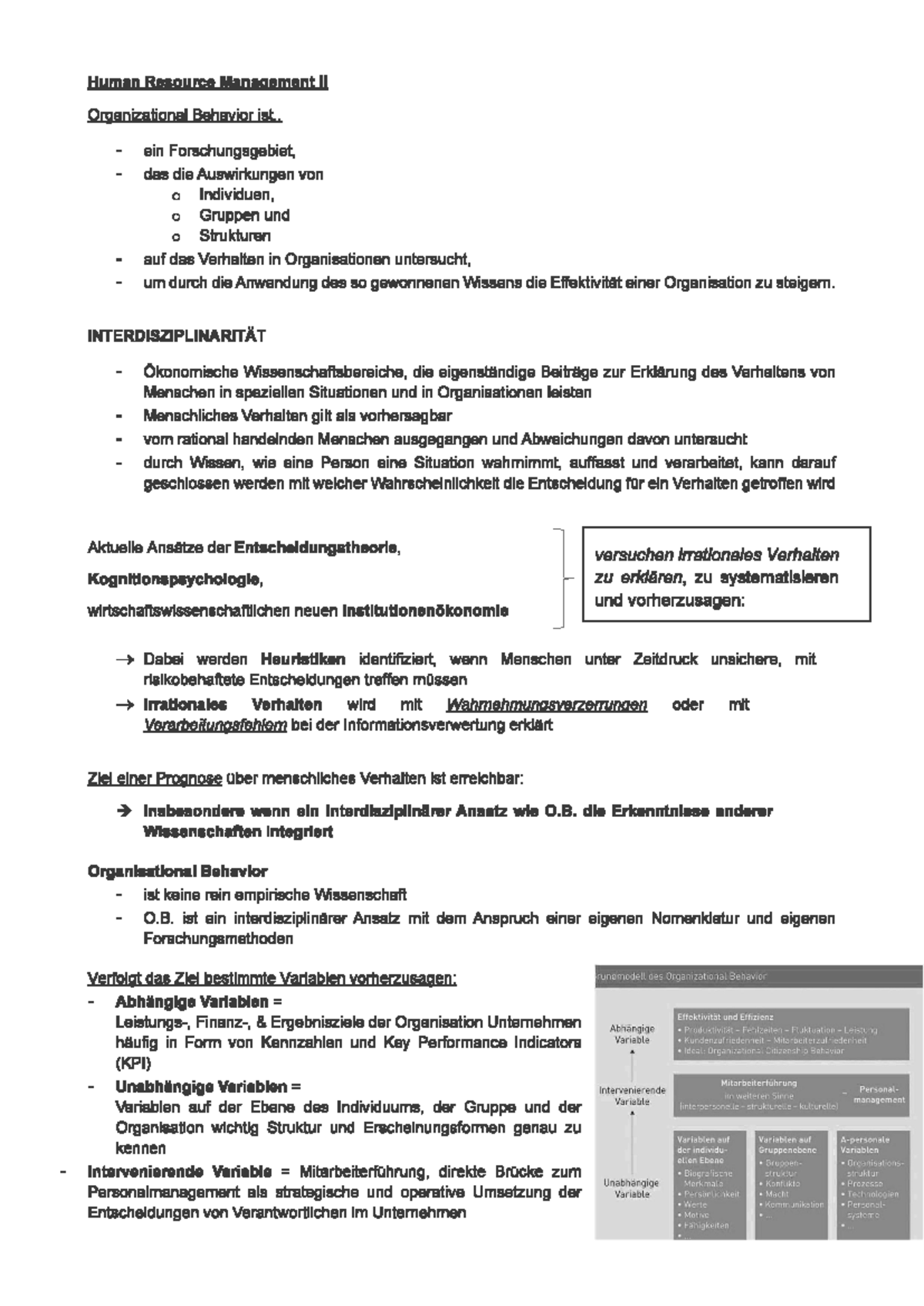 HRM2 - Human Resource Management II - Studocu
