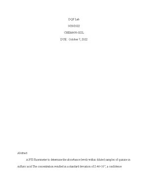 DPT Procedure - lecture notes - Objective The purpose of this ...