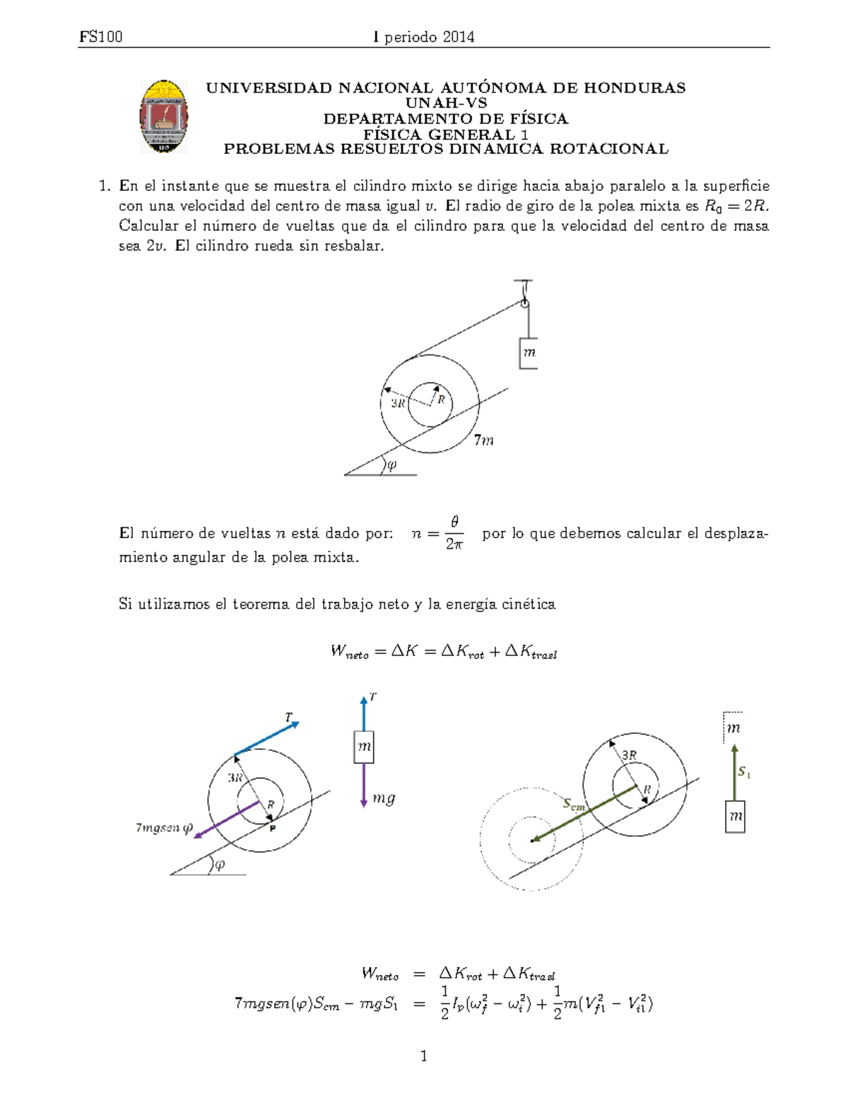 Guia dina rota - fisica general - UNIVERSIDAD NACIONAL AUTONOMA DE ...
