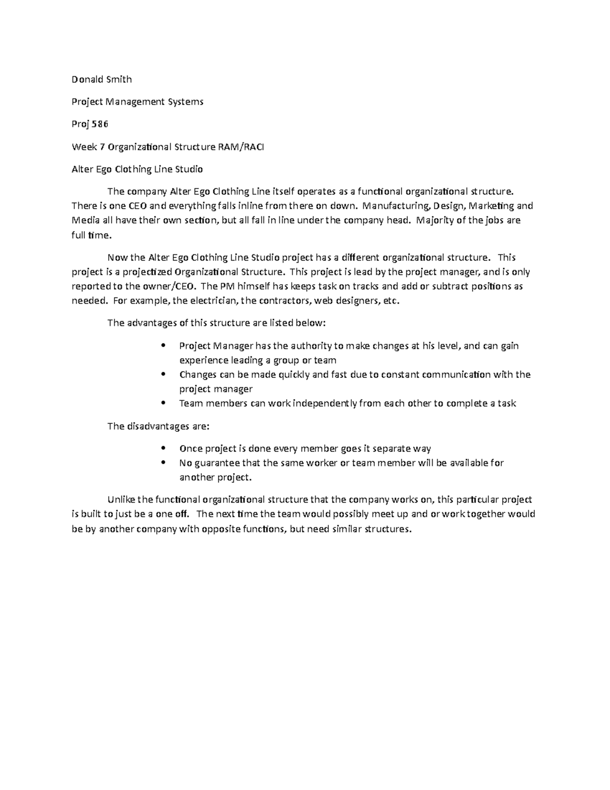 Week 7 RAM - Assignment and tutorial work - Donald Smith Project ...