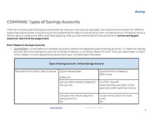 Lesson 001# Banking (Checking Accounts) - Checking Accounts UNIT ...