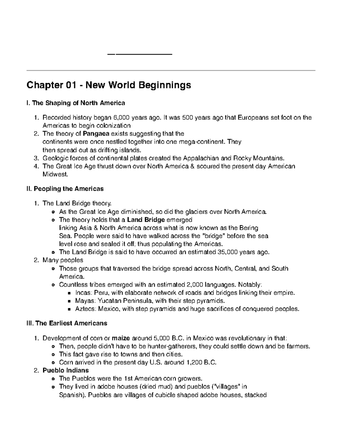 Chapter 01 - New World Beginnings - Chapter 01 - New World Beginnings I ...