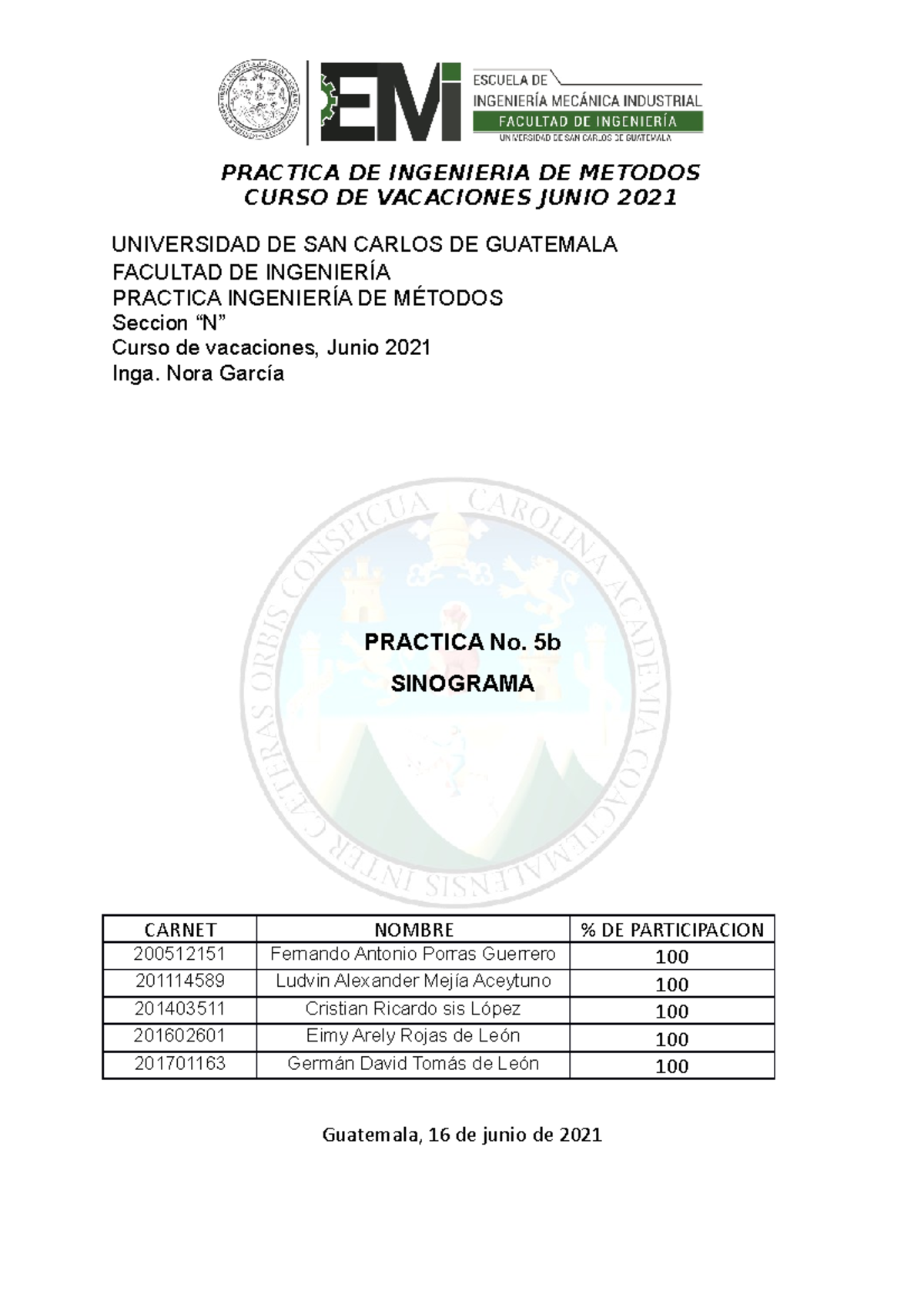Practica No. 5b - asdfasdfasdfasd - CURSO DE VACACIONES JUNIO 2021 ... Practica No. 5b - asdfasdfasdfasd - CURSO DE VACACIONES JUNIO 2021 ...