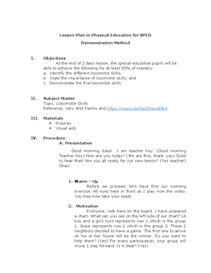 Lesson 1 Concepts of Learning Disability - Special Education - WMSU ...