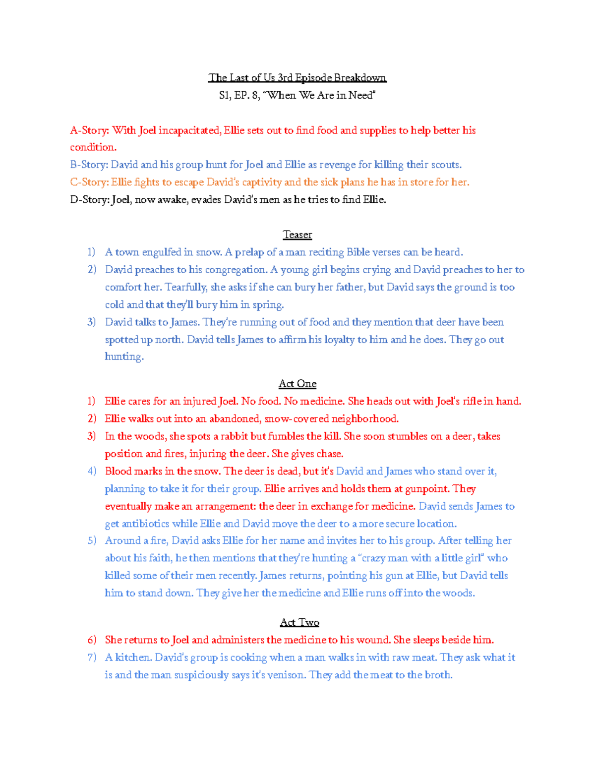 The Last of Us Ep.8 Breakdown - The Last of Us 3rd Episode Breakdown S1 ...