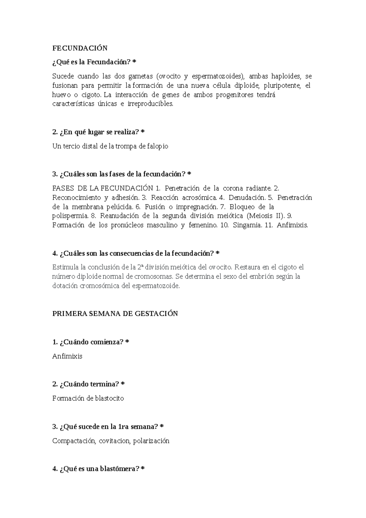 Tp 2S. Fecundacion - FECUNDACIÓN ¿Qué es la Fecundación? * Sucede ...