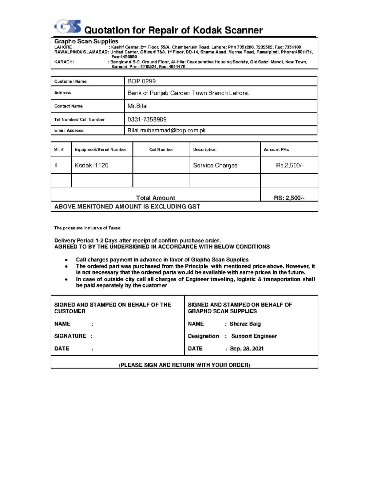 BOP Quotation - please help me to have practice assignments - Q Q u u o ...