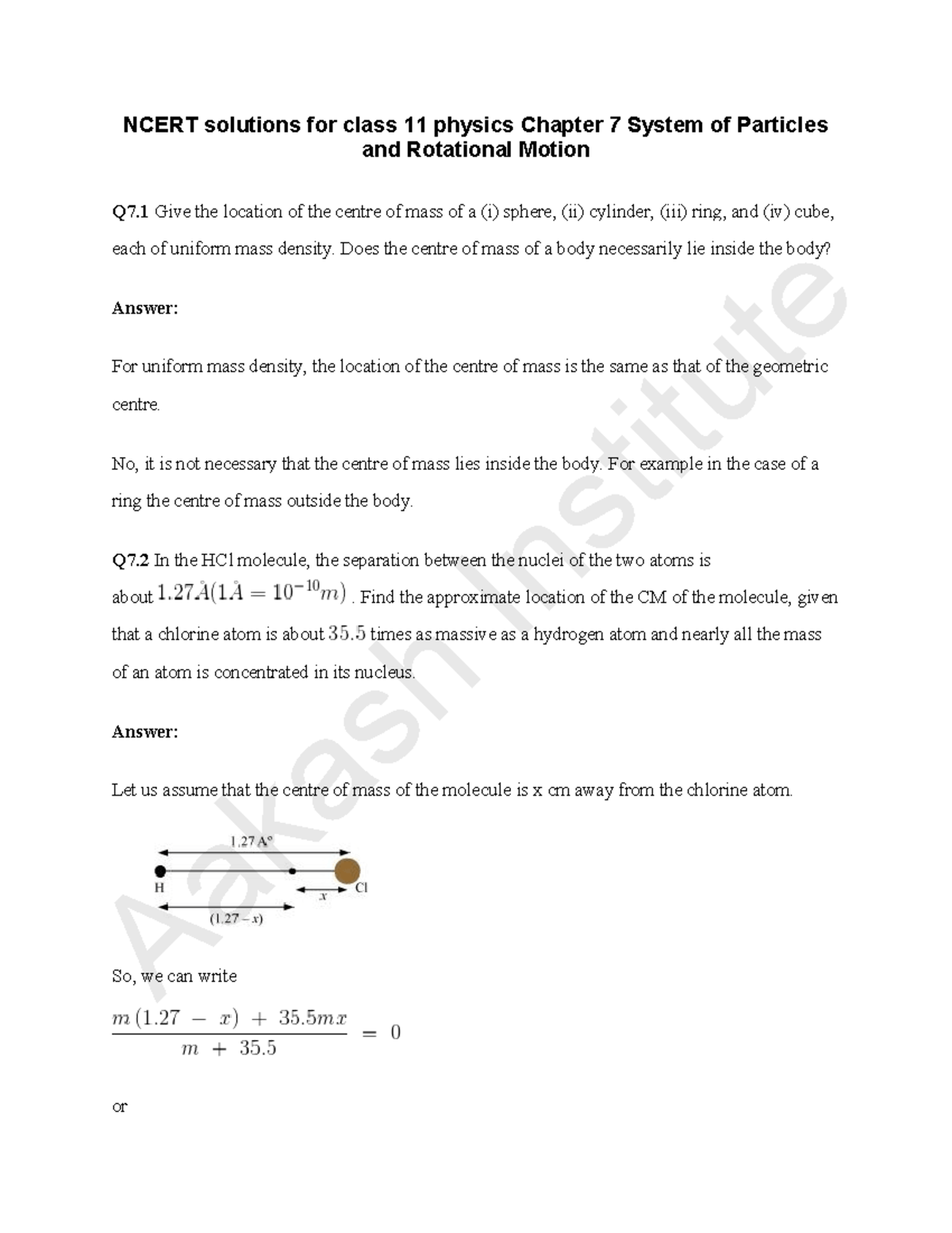 Ncert-solutions-class-11-physics-chapter-7-system-of-particles-and-rotational-motion 0 - NCERT ...