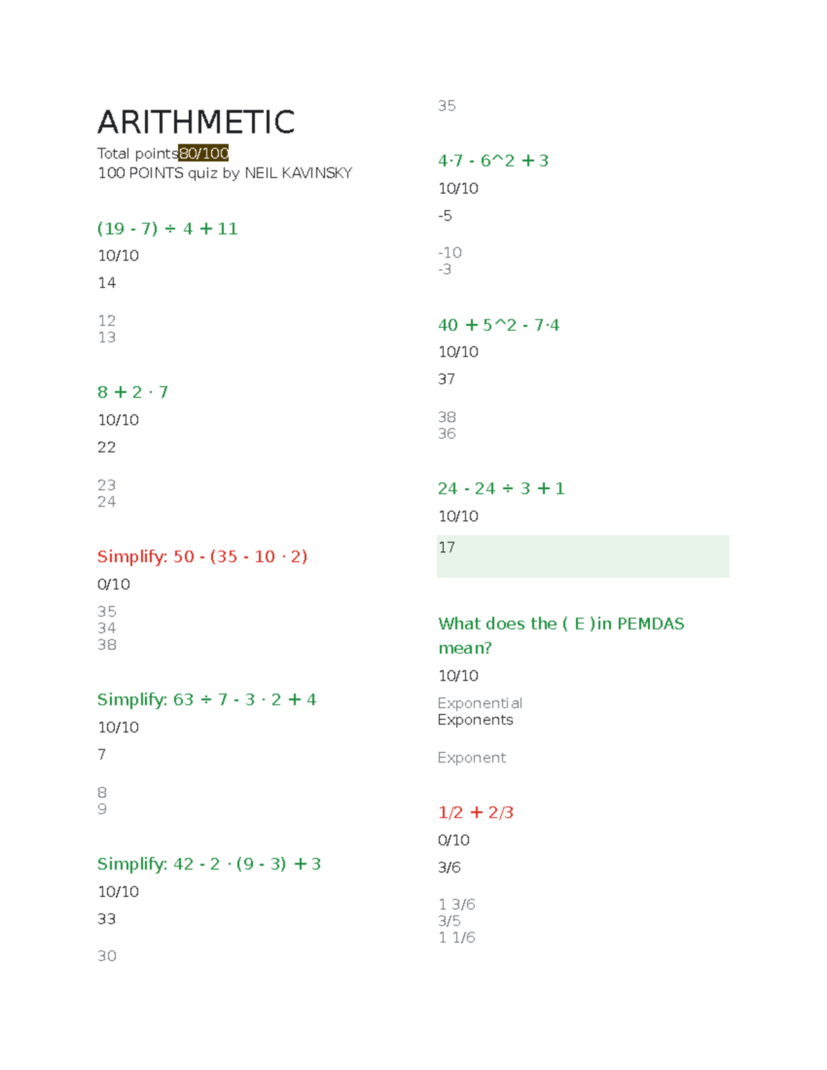 Mathematics - I use this when I take College Entrance Exam. Its a ...