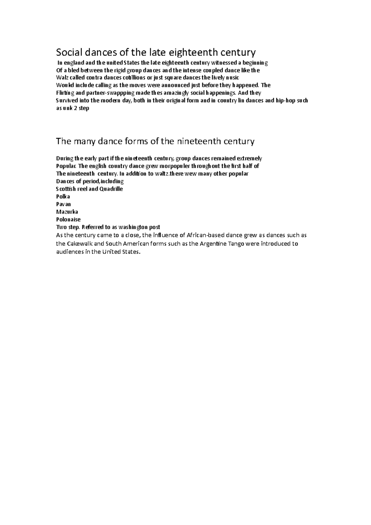 Social dances of the late eighteenth century - The Flirting and partner ...