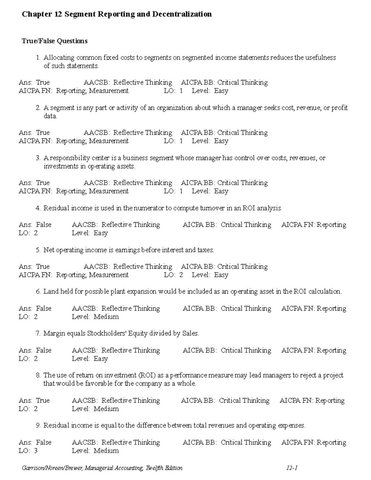 Chapter-12 Transfer pricing - Advanced Financial Accounting - Studocu