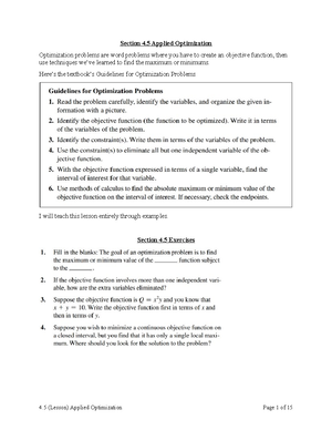 4.3 (Lesson) Deriv Tests, Concavity - Section 4 Derivative Tests ...