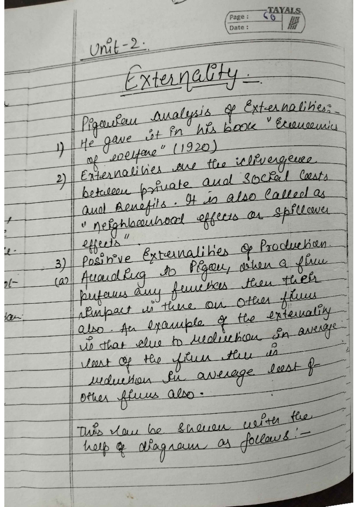 Externalities - Lecture notes for revision - International Economics ...
