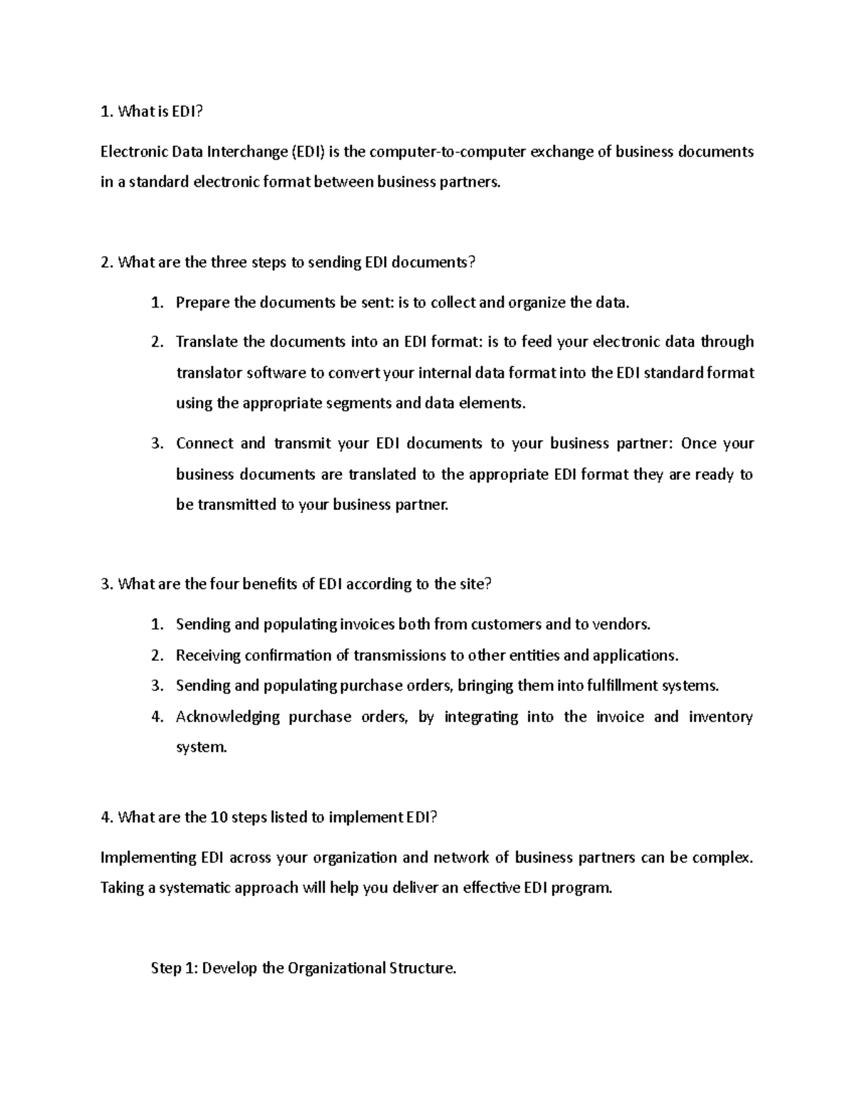 EDI - About IDE case - What is EDI? Electronic Data Interchange (EDI ...