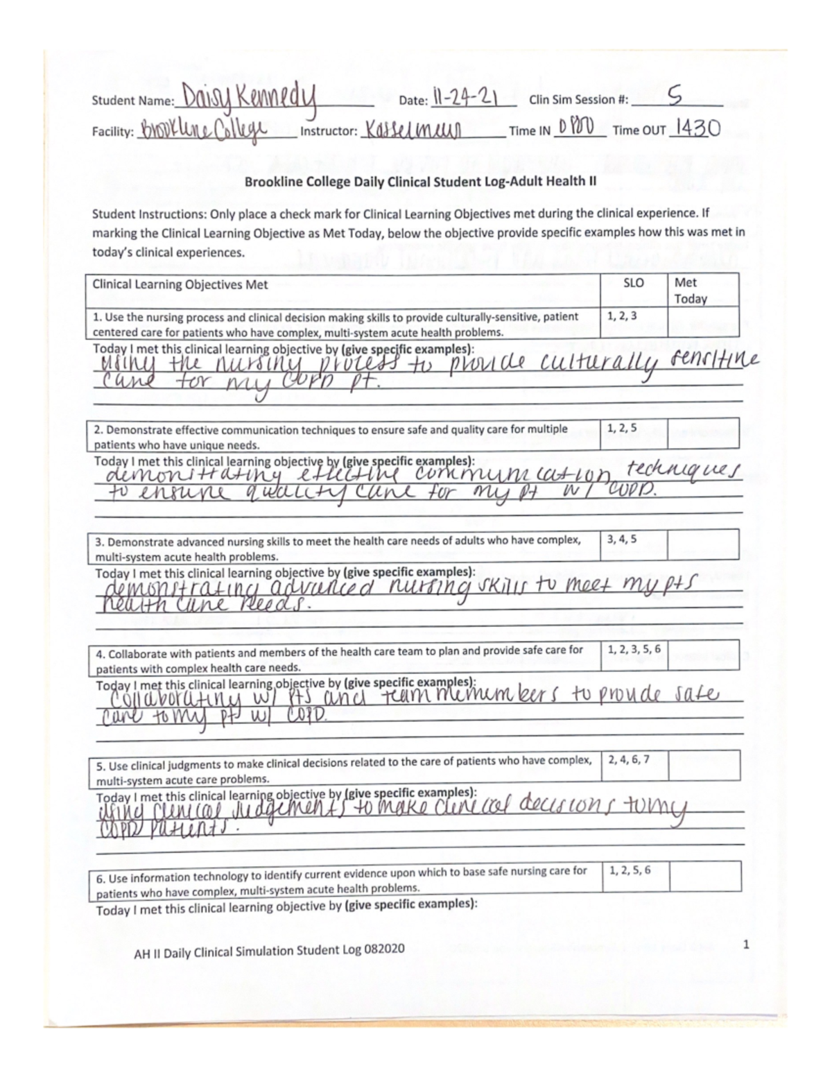 mental health templates clinical daily logs - NUR401 - Studocu