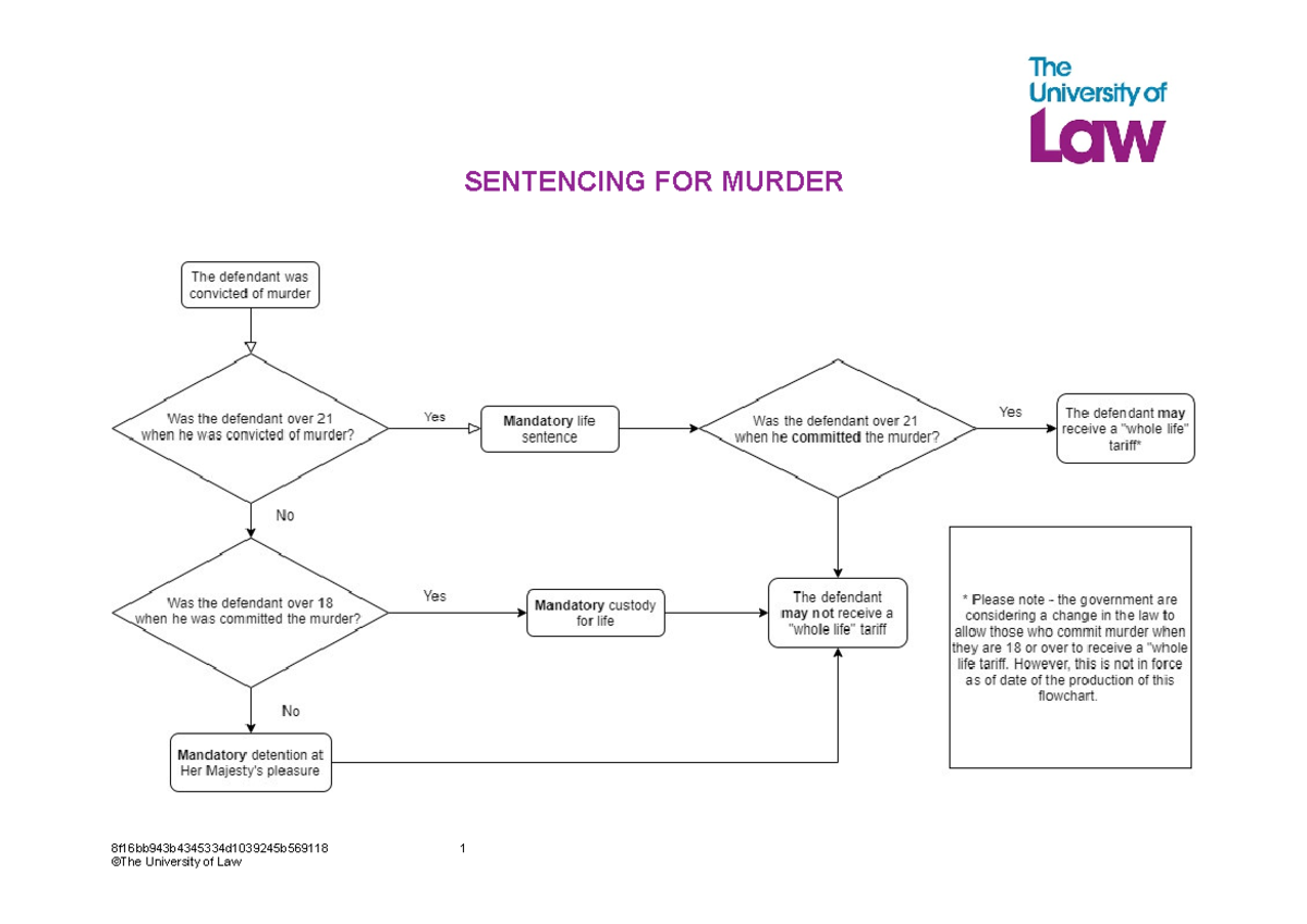 Unit 19 sentencing in murder - SENTENCING FOR MURDER ...