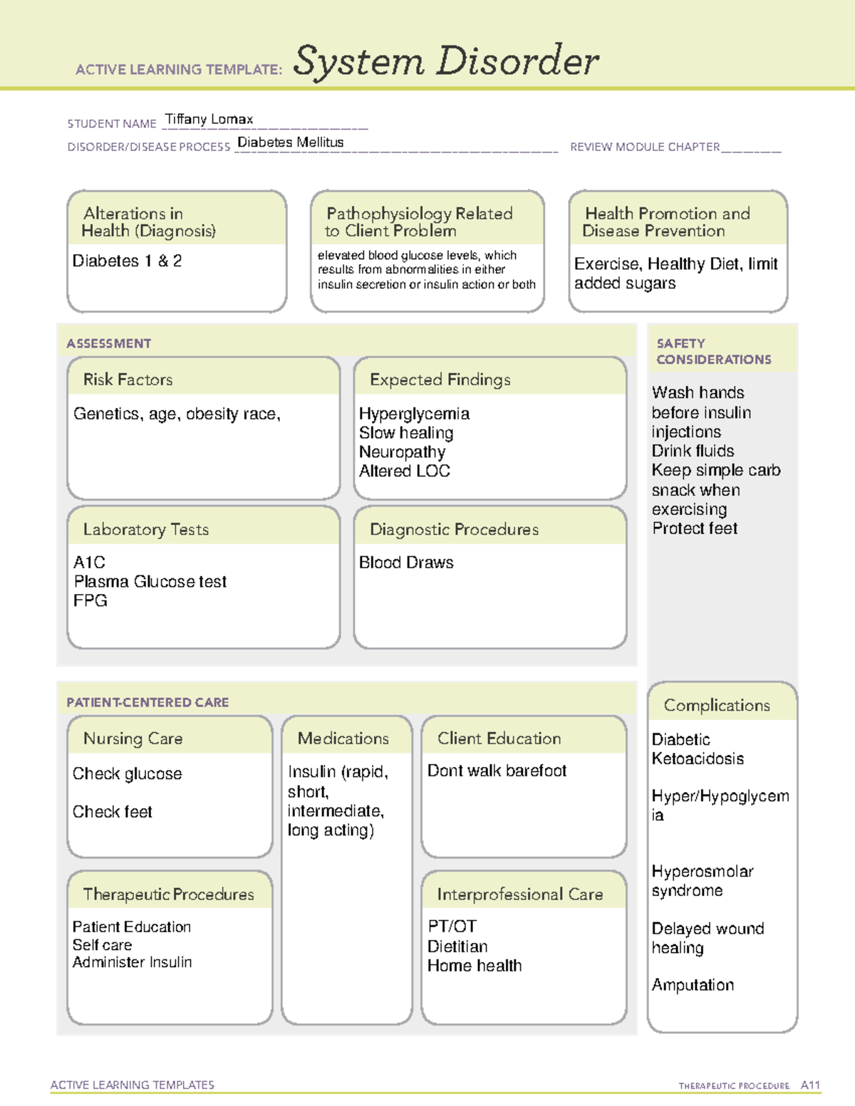 ATI Active learning template - ACTIVE LEARNING TEMPLATES THERAPEUTIC ...