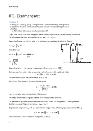 Fysik Formelsamling til Newtonisk mekanink - K l a s s e t r i n G t i ...