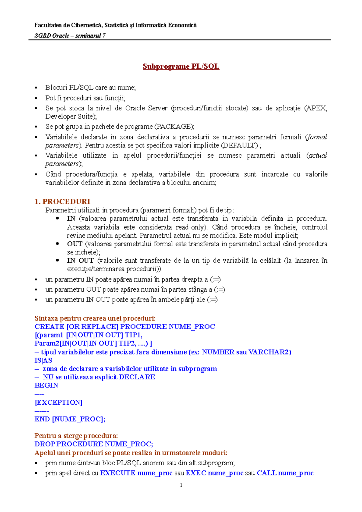 SGBDseminar 7 - ssssssssssg rfv cddddd xsdddddddd - SGBD Oracle ...