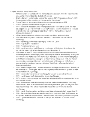 Study Guide History Psychology Module 1 - Learning Module 1 History ...