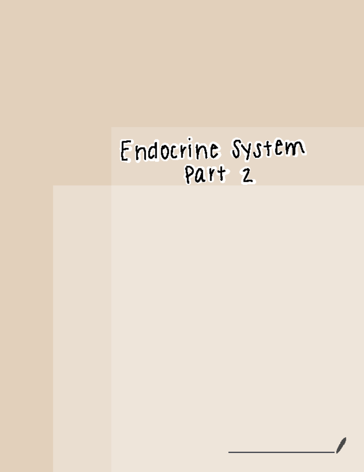 Lec. 21- Endocrine System Part 2 - Eidoori me SNS#eM # NH Z Anterior ...