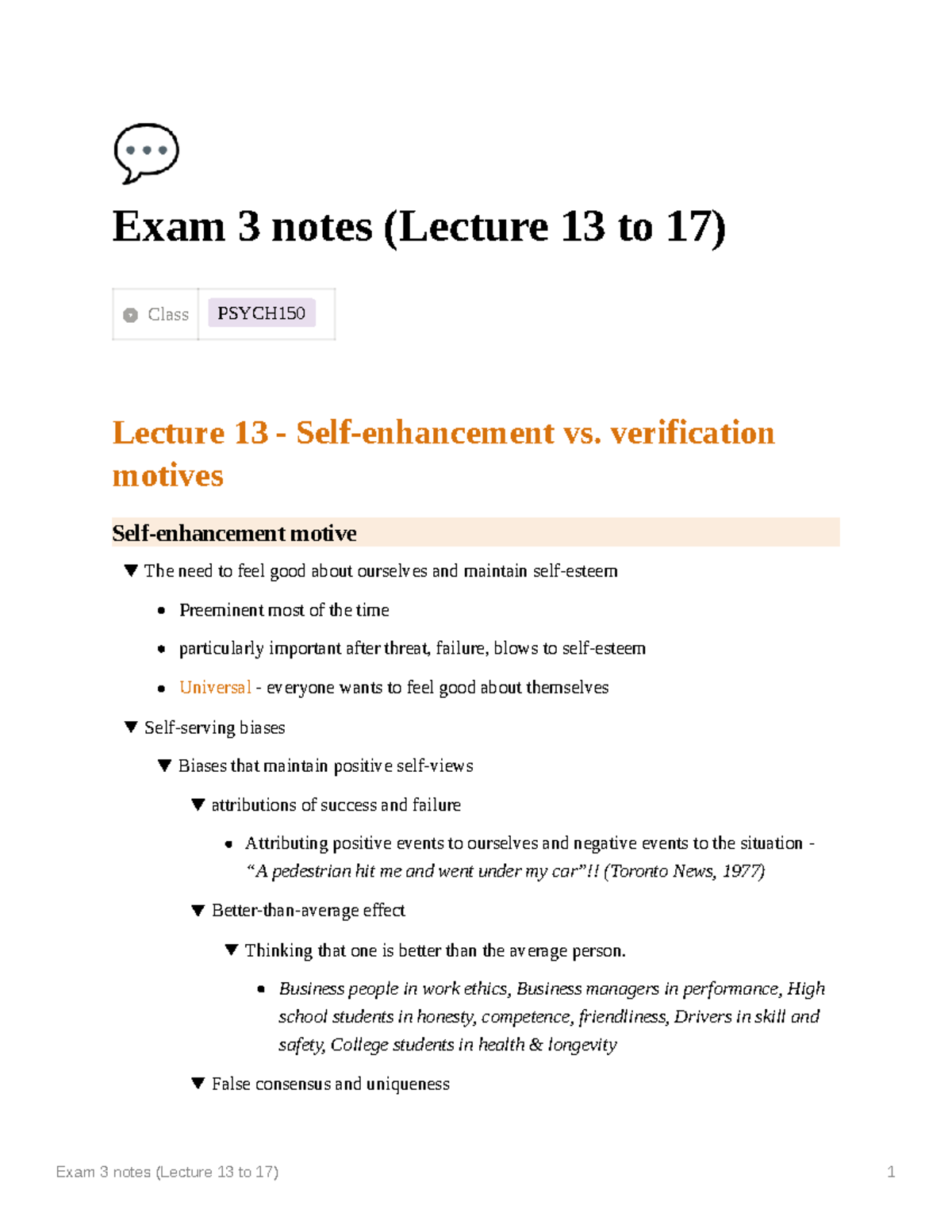 Exam 3 notes (Lecture 13 to 17) - 💬 Exam 3 notes (Lecture 13 to 17 ...