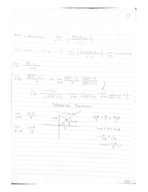 differentiation - MATH 1450 - Studocu