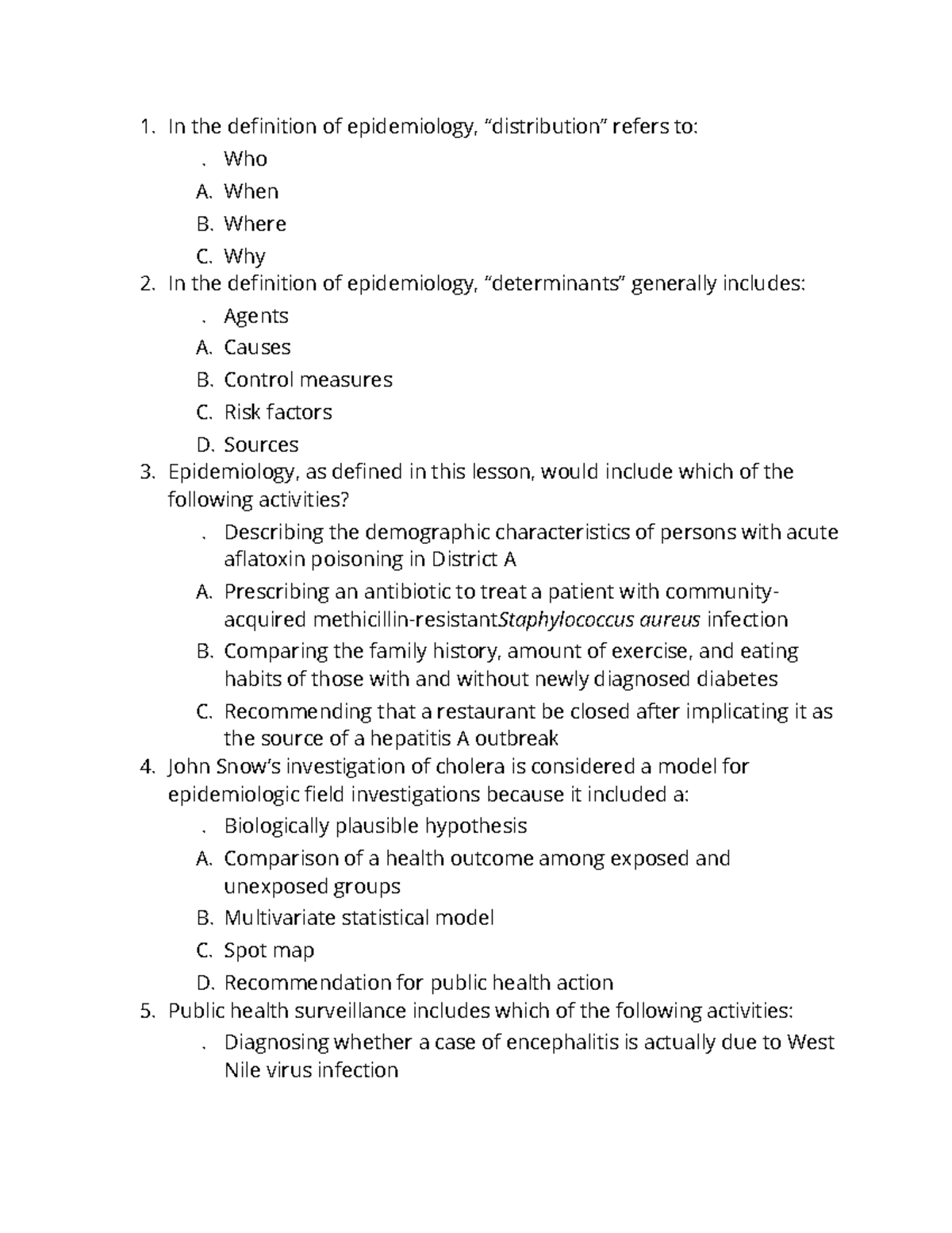 2 Epidemiology In The Definition Of Epidemiology