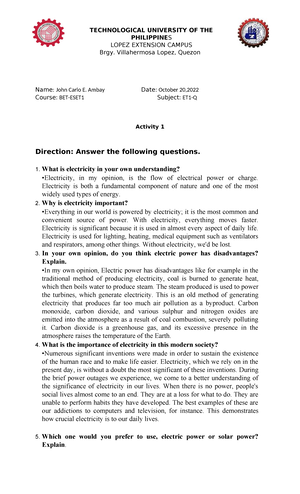 Ece print - ECE - TABLE 8 Relative Levels for the Important Parameters ...