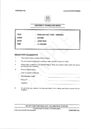 EET-1 - Guide, practices and models on EET questions. - English Exit ...