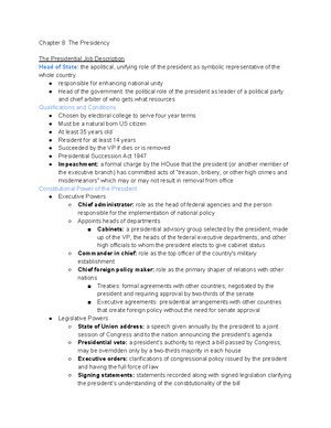 CH 14 Book Notes: Voting, Campaigns, and Elections - POSC150 - CH 14 ...
