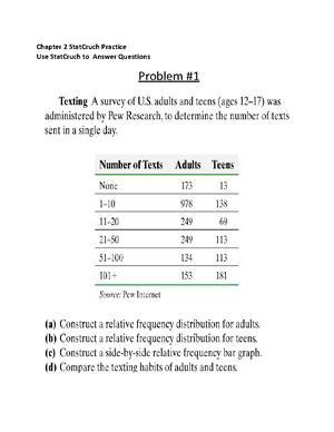 Project #2 a - course work - Name: Aisha Dresser Course: Statistics MTH ...