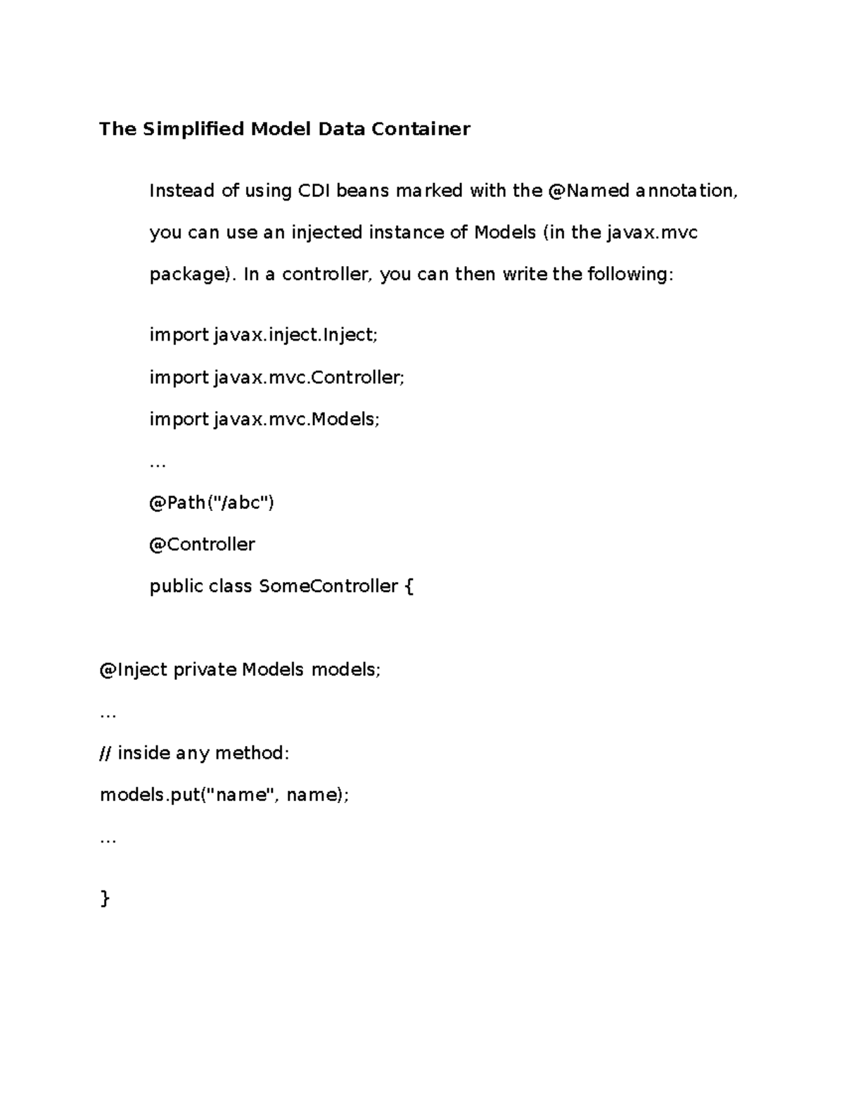 The Simplified Model Data Container - The Simplified Model Data ...