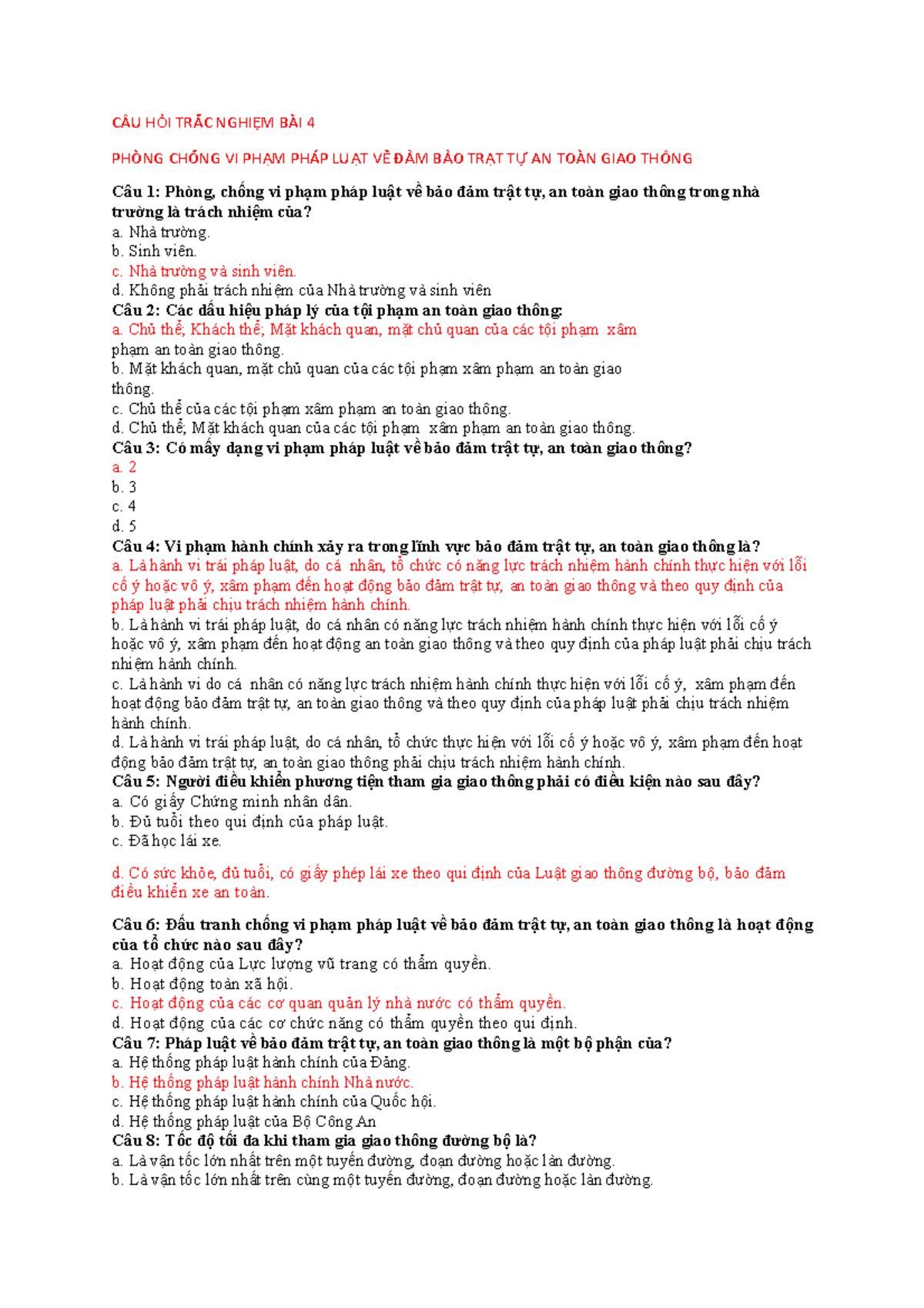 GDQP2 NỘI DUNG HƯỚNG DẪN ÔN TẬP 212 - ÔN TẬP CÁC CHƯƠNG MÔN QUẢN TRỊ KINH DOANH - CÂU H I TRẮẮC ...