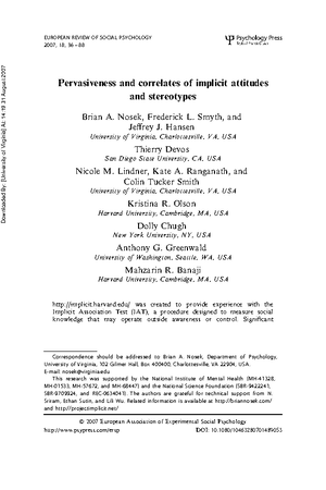 Lab Report 2 (CFMT; Mental Rotation) -PSYC0005- Differences in ...