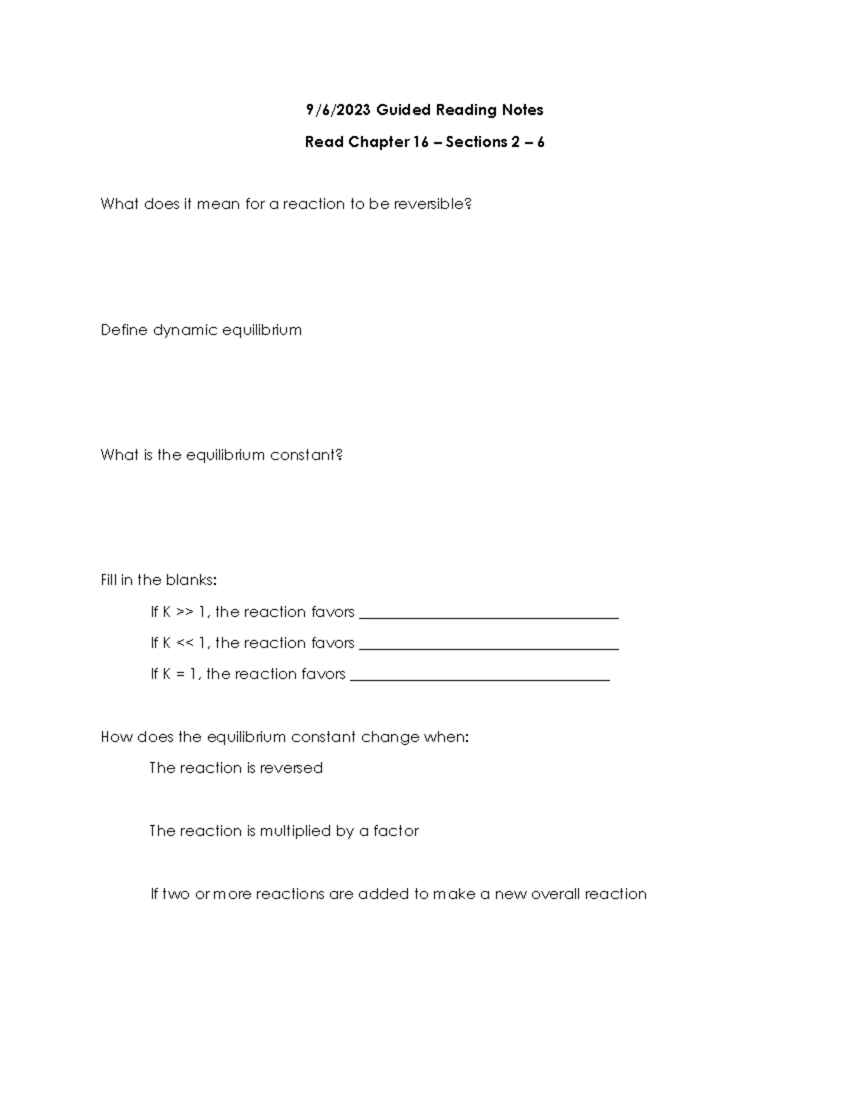 0906 Guided Reading Notes - 9/6/2023 Guided Reading NotesRead Chapter ...
