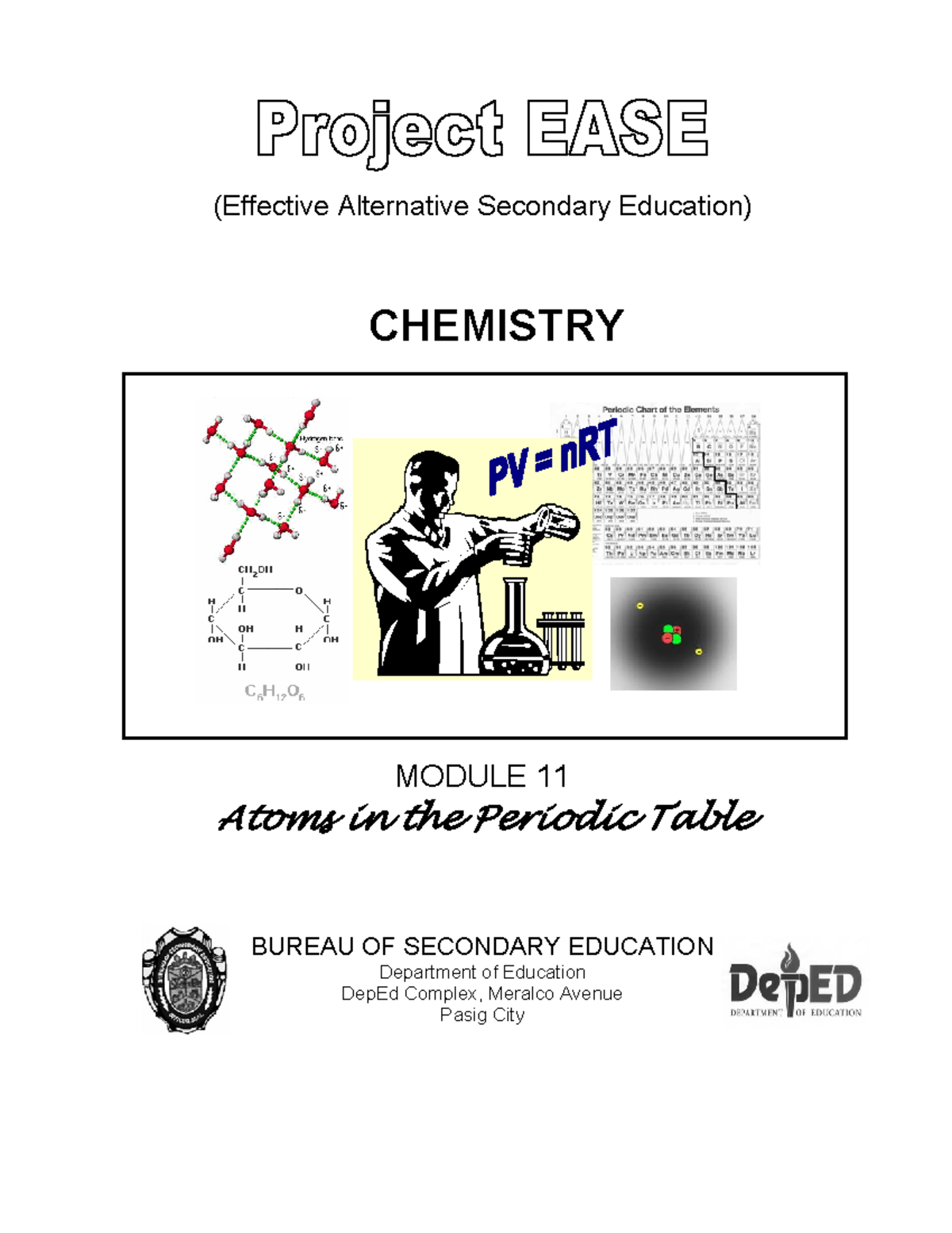 EASE OHSP Science II Module 11 Atoms in the Periodic Table - (Effective ...