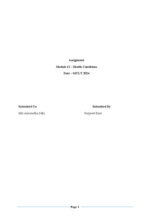 Sylla - Module 9 – Assisting the Dying Person Module length: 30 Hours ...