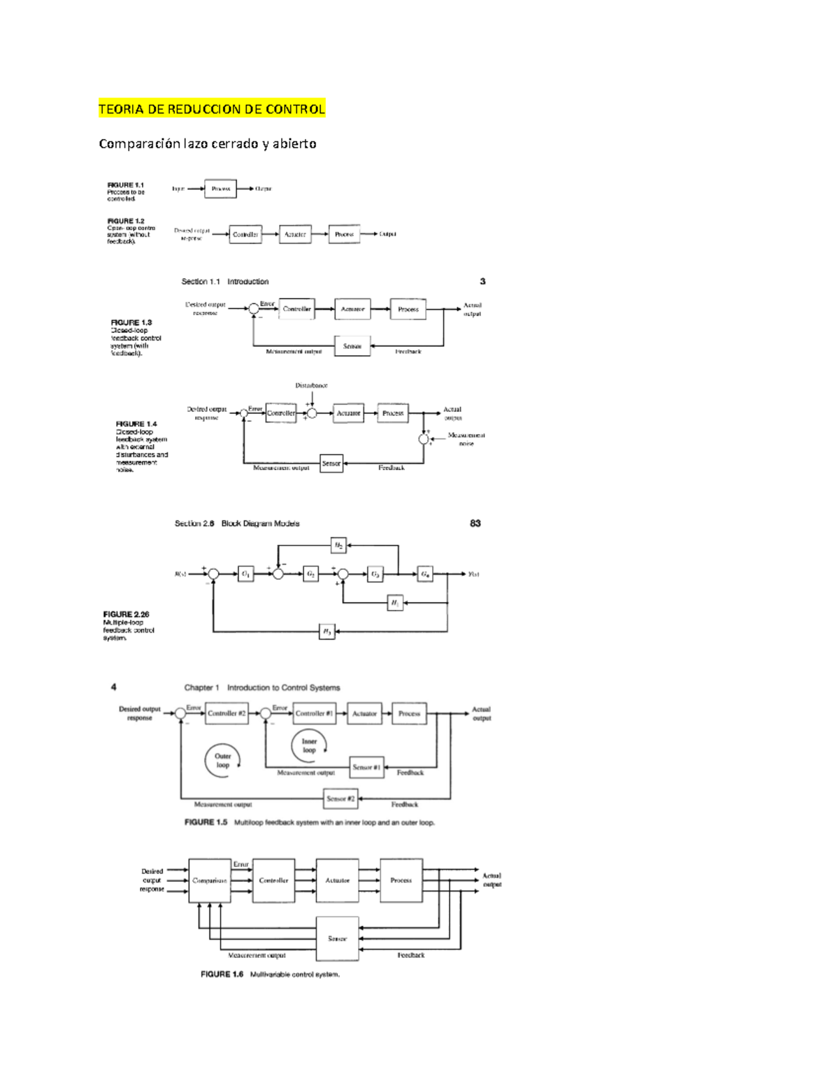 LAB 04 basico Comandos posible lab. sistema control completo - TEORIA DE REDUCCION DE CONTROL ...