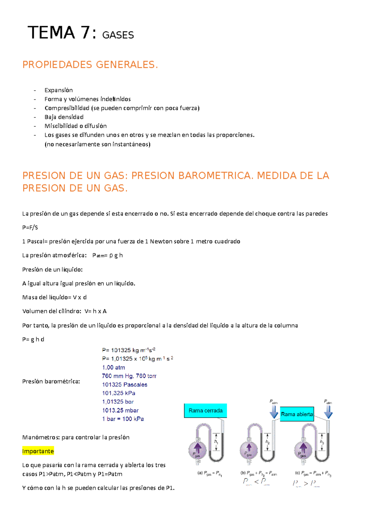 TEMA 7 gases - Apuntes Bernabe - TEMA 7: GASES PROPIEDADES GENERALES ...