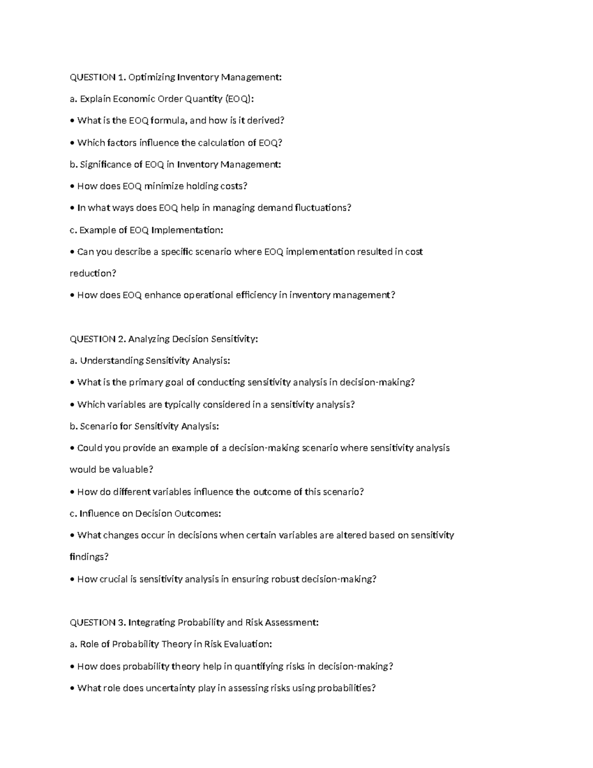 Quantitive Analysis - vPart A Blue Ltd has provided the following ...