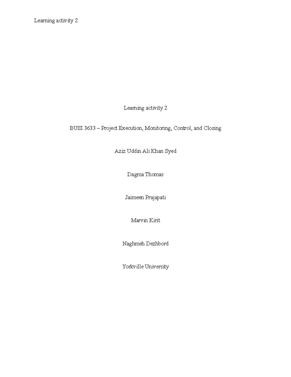 Class activity Network Diagram V1 Winter 2022 - Learning activity 2 ...