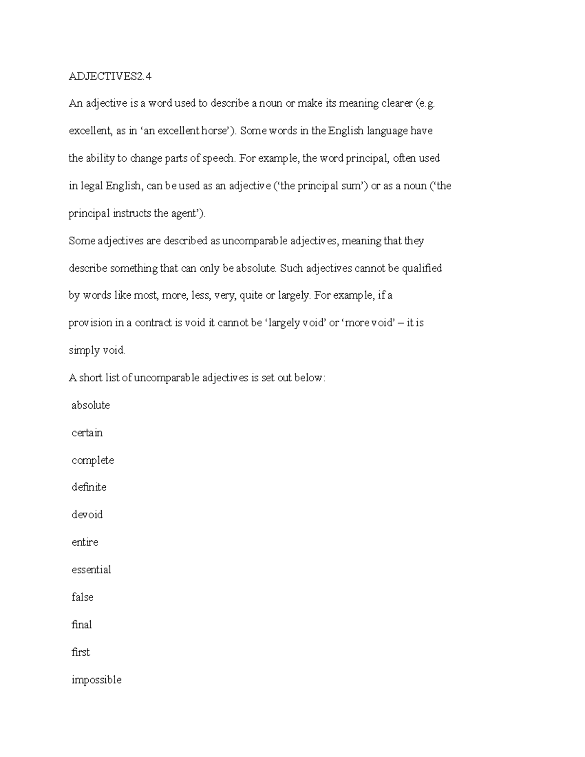 Adjectives 2 ADJECTIVES2 An Adjective Is A Word Used To Describe A adjectives-2-adjectives2-an-adjective-is-a-word-used-to-describe-a