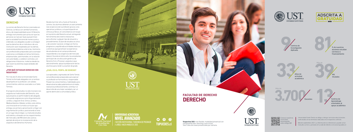 UST-Derecho Vespertino-2021 - DERECHO La carrera de Derecho forma ...
