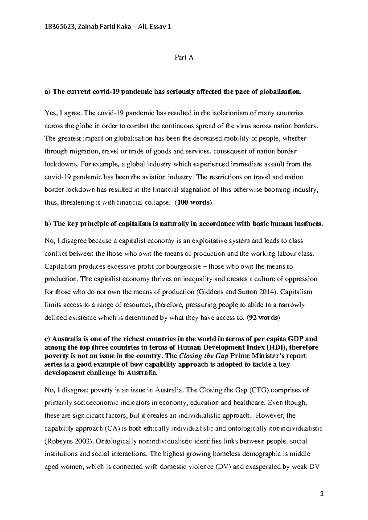 Essay 1 Short Questions Responses Warning Tt Undefined Function 32 Warning Tt Undefined