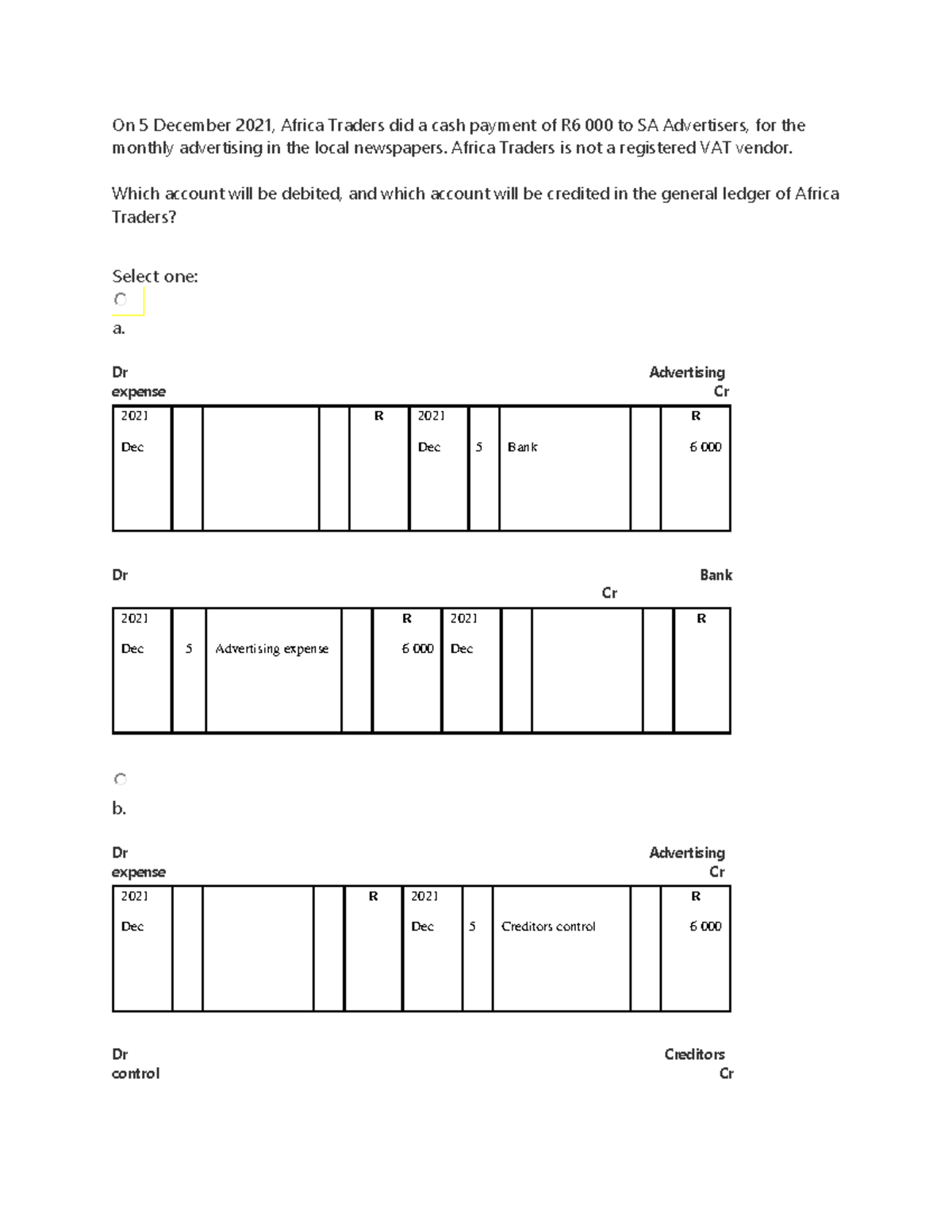 FAC1503 Assessment 3 - PRACTICE TOGETHER WITH YOUR STUDY GUIDE - On 5 ...