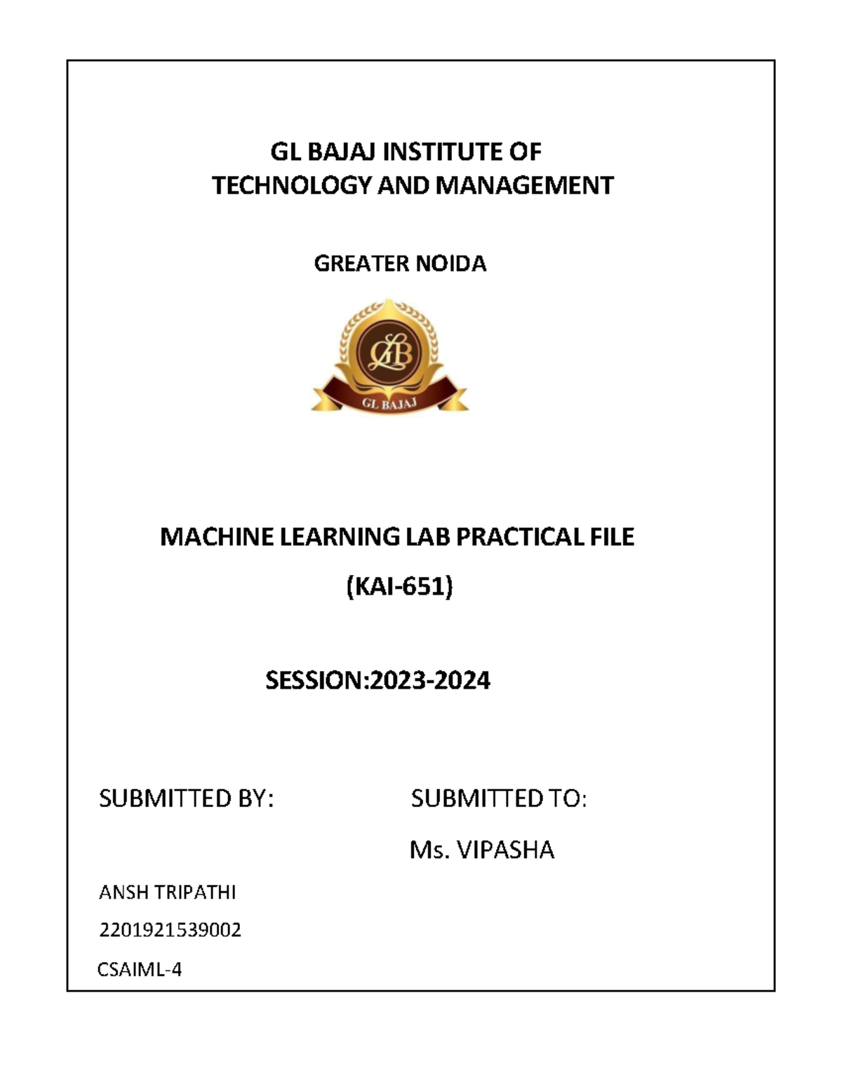 Front mlt ansh - iuiuiu - Web Technology - GL BAJAJ INSTITUTE OF ...