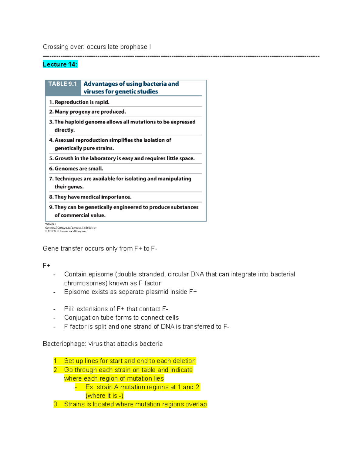 GN311 - EXAM 2 Prep - Taught by Dr. Gardner - Crossing over: occurs ...