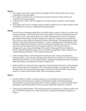 D354 Task 3 Guide - D354: Talent Acquisition Task 3 Completion Guide ...